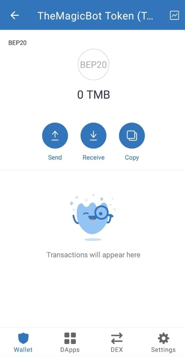 How To Add Custom TMB Token On Trust Wallet – TheMagicBot